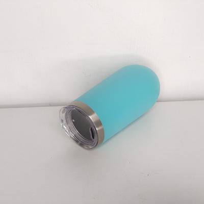 Cina Bottiglie a vuoto termoli 10 oz Champagne Tumbler con stampa del logo personalizzato in vendita