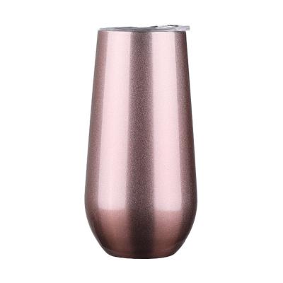 China Kinderen 10oz 6oz eivorm wijnbeker vacuüm geïsoleerd roestvrij staal sublimatie tumbler Te koop