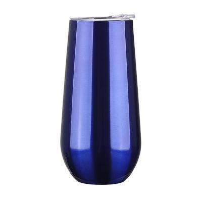 China Kinderen 10oz 6oz eivorm wijnbeker vacuüm geïsoleerd roestvrij staal sublimatie tumbler Te koop