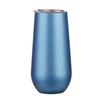 China Kinderen 10oz 6oz eivorm wijnbeker vacuüm geïsoleerd roestvrij staal sublimatie tumbler Te koop
