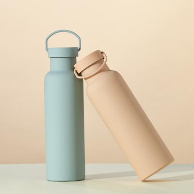 China OEM Acceptabele vacuümgeïsoleerde waterfles Custom staalfles voor wandelen in de buitenlucht Te koop