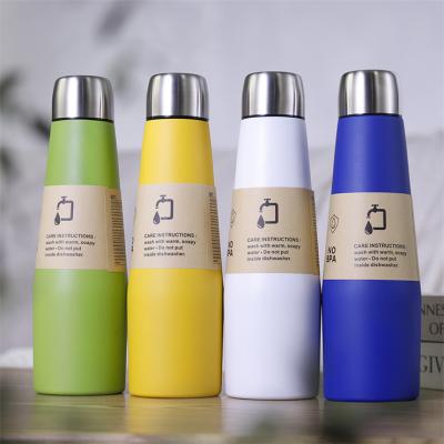 China 304 roestvrij staal 18 oz Colafles voor sporten Vacuümfles poederbedekte waterfles Te koop
