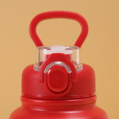 China 700 ml roestvrijstalen geïsoleerde thermos met stroofdeksel duurzaam en alles in één Te koop