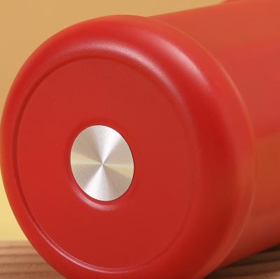 China 700 ml roestvrijstalen geïsoleerde thermos met stroofdeksel duurzaam en alles in één Te koop