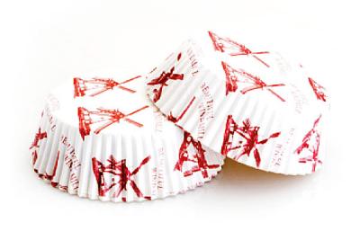 China Coffee bar 125ml Disposable Cupcake Paper Cups 125mm 135mm Size for sale