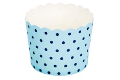 China Round Food Standard PE Film Paper Muffin Cups Resistance Baking for sale