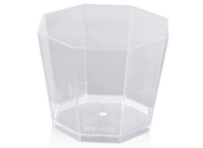 China High-Grade Clear Disposable Pudding Packaging Plastic Cups For Jelly for sale