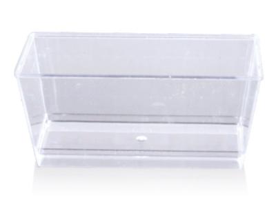 China Rectangle Disposable Pudding Packing Box Container For Ice Cream / Dessert for sale