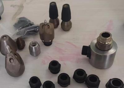 China Polished Cleaning Nozzle For Sewers Maintenance Driven By High Pressure Water for sale