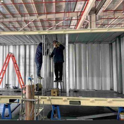 China 20ft Side-Open Sea Container UV Curing System – All-in-One Solution for sale