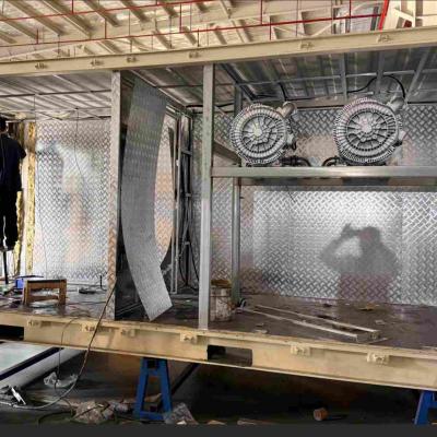 China 20ft Side-Open Sea Container UV Curing System – All-in-One Solution for sale