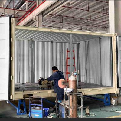 China 20ft Side-Open Sea Container UV Curing System – All-in-One Solution for sale