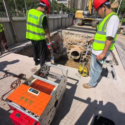 China Daoyunai Steel Water Supply Pipeline Inspection Robot with 500m Cable Reel and 512Hz Locator for sale
