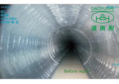 China Van de de Pijpverpakker van de flardreparatie van de de Voeringsdrager van de de Harsglasvezel de Ondergrondse Pijpleiding Te koop