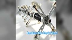 Fast Trenchless Pipe Repair UV LED Rack