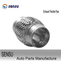 China 2.5 Inch 304 Stainless Steel Interlock Exhaust Flex Pipe Universal Fit 100-300mm for sale