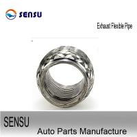 China 2.5 Inch 304 Stainless Steel Interlock Exhaust Flex Pipe Universal Fit 100-300mm for sale