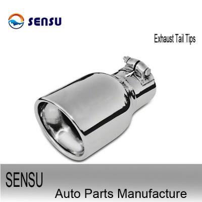China Antiwear  Stainless Steel Tailpipe Tips Toyota Muffler Tip  IATF16949 Certified for sale