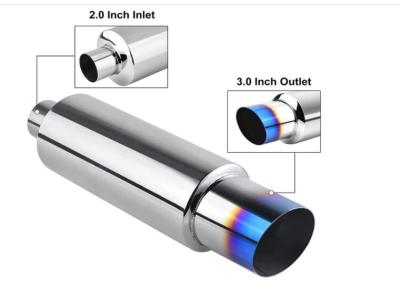 중국 3.25"에 자동 직접적인 적당한 스테인리스 배출 머플러 2.75" 반대로 착용 판매용