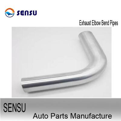 China Silver SS201 Stainless Steel Exhaust Bends 2.5 Inch Mandrel Bends Variety radius for sale