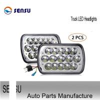 China Universal 12V LED Truck Headlights 6-18 LEDs Highly Sealed Waterproof Tail Brake Turn Signal Lights for sale