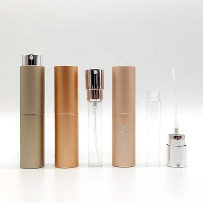China Unique 5ml Easy Fill Glass Spray Travel Portable Mini Refillable Perfume Atomizer Bottle for sale