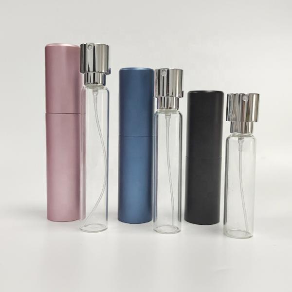 Quality Unique 5ml Easy Fill Glass Spray Travel Portable Mini Refillable Perfume for sale