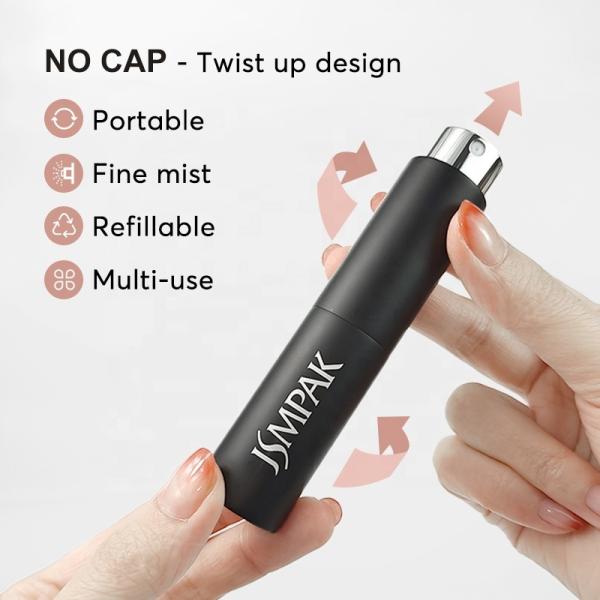 Quality Custom Logo Luxury Mini Empty 5Ml 10Ml 30Ml Refillable Fragrance Atomizer for sale