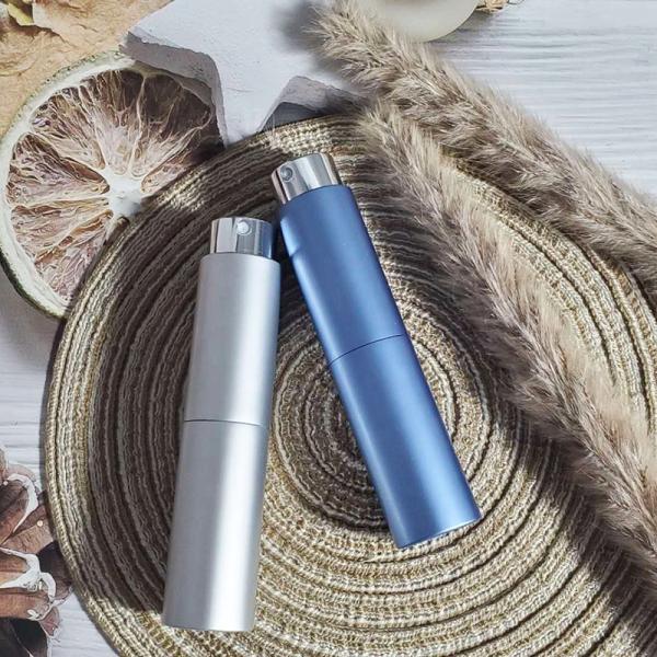 Quality 8Ml 5Ml Refillable Mini Twist up 10Ml 15Ml Pocket Aluminum Atomizer Perfume Mist for sale