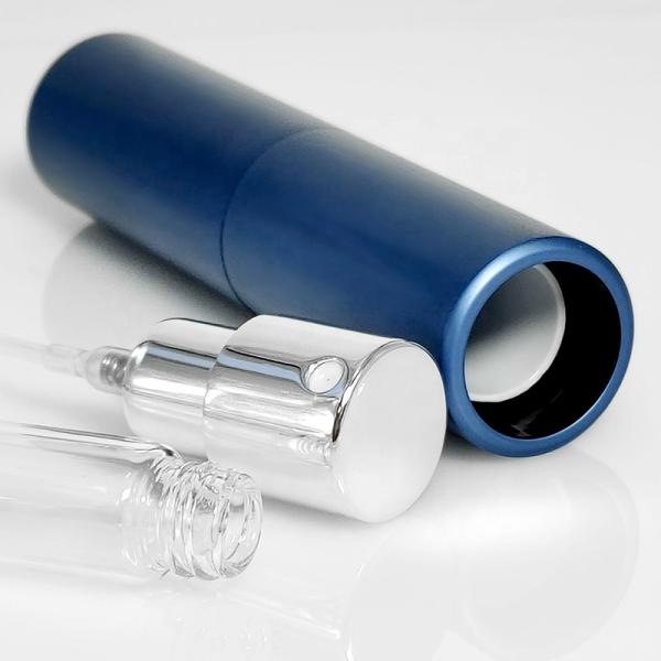 Quality Twist up Travel 8ml Portable Fine Mist Refillable Mini Aluminum Perfume Atomizer for sale