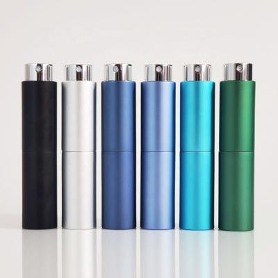 China Free Sample 4ML 5ML 8ML 10ML Cosmetics 15ML 20ML 25ML 30ML Mini Aluminum Empty Twist up Refillable Perfume Atomizer for sale