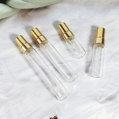 China Private Label Wholesale 1.5ml 2ml 3ml 5ml Empty Refillable Pocket Glass Perfume Bottle for Cosmetic for sale