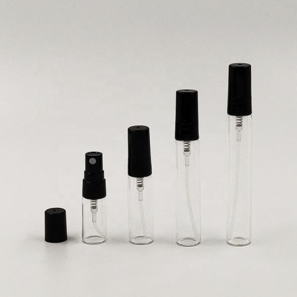 Quality Private Label Wholesale 1.5ml 2ml 3ml 5ml Empty Refillable Pocket Glass Perfume for sale