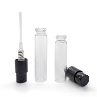 Quality Custom Slim Attar Display 2ml 3ml 5ml 10ml Parfum Sample Atomizer Glass Perfume for sale