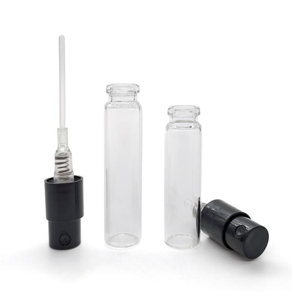 Quality Custom Slim Attar Display 2ml 3ml 5ml 10ml Parfum Sample Atomizer Glass Perfume for sale
