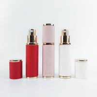 Quality Custom Luxury 10ml 15ml Cosmetic Cologne Packaging Travel Case Leather Perfume for sale