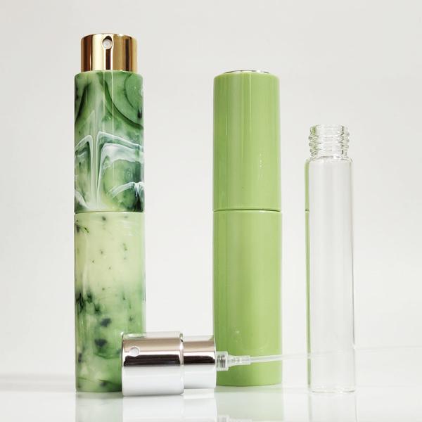 Quality 8ml 10ml 20ml Empty Refillable Travel Private Label Marble Plastic Packaging for for sale