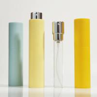 China 8ml 10ml 20ml Empty Black White Plastic Personalized Refill Perfume Atomizer Spray Bottle for sale