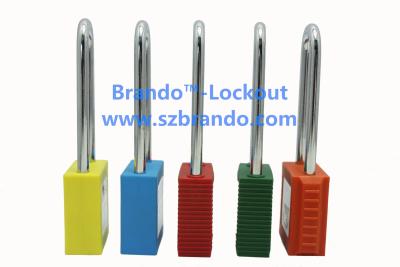 China BO-G21 76mm long shackle steel  Padlock with more color,master key padlocks,industrial for sale