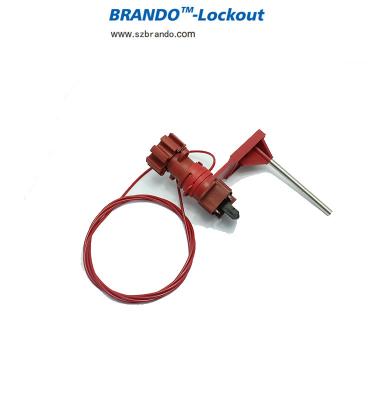 China BO-F35 Universal valve lockout  ,safety lockout ,industrial-grade steel and nylon for sale