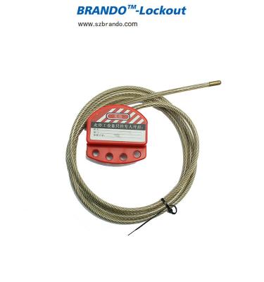 China BO-L11 Adjustable Cable Lockout with 1.8m,6mm dia steel cables for sale
