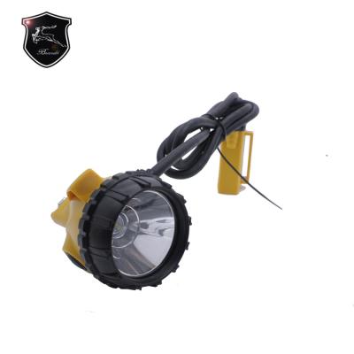 China KL-12LM rechargeable led headlamp LED Miner Headlamp Mining Hunting LED Mining Lights with Cable for sale