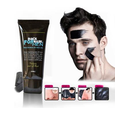 China Blackhead Remover Black Charcoal Peel Off Mask , Cleaning Face Mask For Men for sale