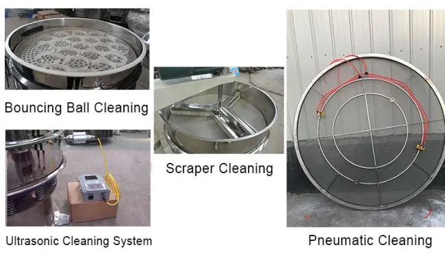 Stainless Steel Round Ultrasonic Vibrating Screen