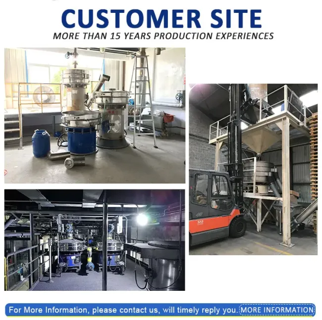 Stainless Steel Round Ultrasonic Vibrating Screen
