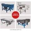 Quality Carbon Steel Or Stainless Steel Vibrating Screen Sifter Linear Perlite for sale