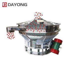 China Food Grade Discharge Vibrating Screen For Flour Safety Investment for sale