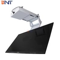 China BNT Motorized Flip Down TV Ceiling Mount for 55-75 Inch TVs with 45kg Capacity and 680mm Drop for sale