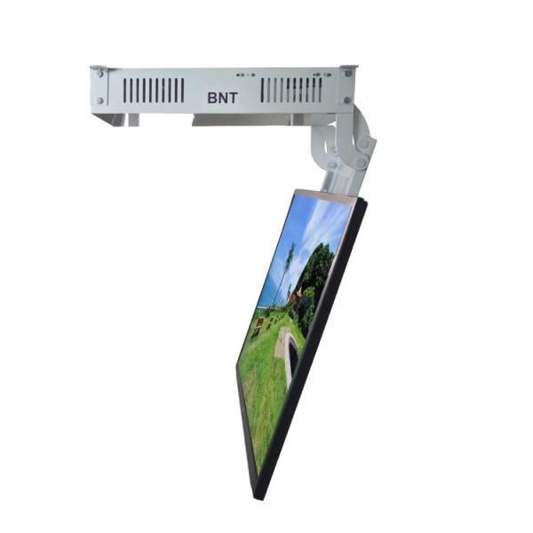 Quality 32 to 55 Inch TV Mount Bracket Wireless Remote Control Motorized Flip Down Lift Mechanism From Ceiling for sale