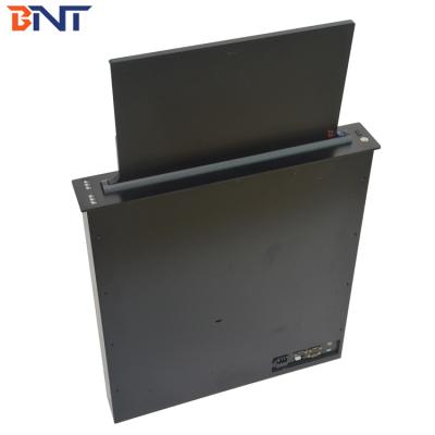 China BNT Ultra Thin Design Build in 17.3 Inch Retractable Monitor Motorized Pop up Lcd  Lift for Conference System for sale
